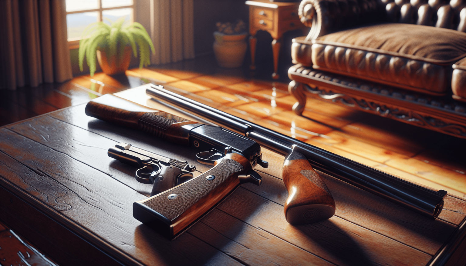 Firearms For Home Defense: Shotgun Vs. Handgun - Green Line Arms